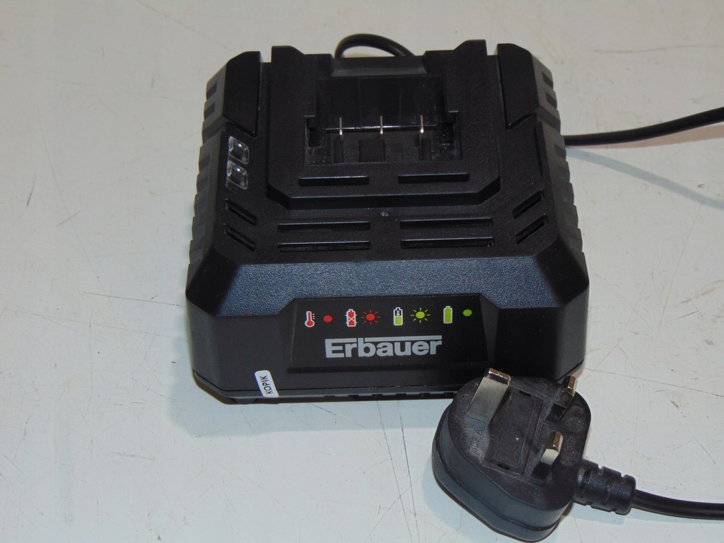 ERBAUER ŁADOWARKA EC18-LI 18V - 11385979561 - oficjalne archiwum Allegro