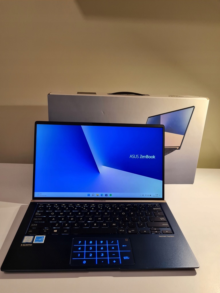 Laptop Asus ZenBook UX433FA i5 8GB/256GB/Win11 - 12085514787 ...
