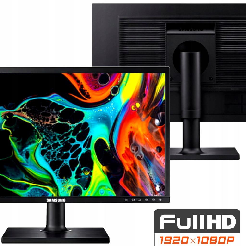 Niezawodny monitor Samsung S24E650 24'' Full HD gamingowy biura klasa A ...