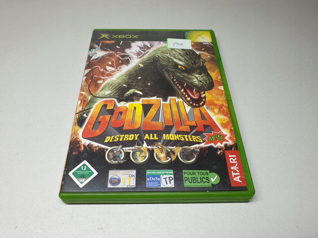 Gra Godzilla Destroy all Monsters xbox / P912 - 13559053141 - oficjalne ...