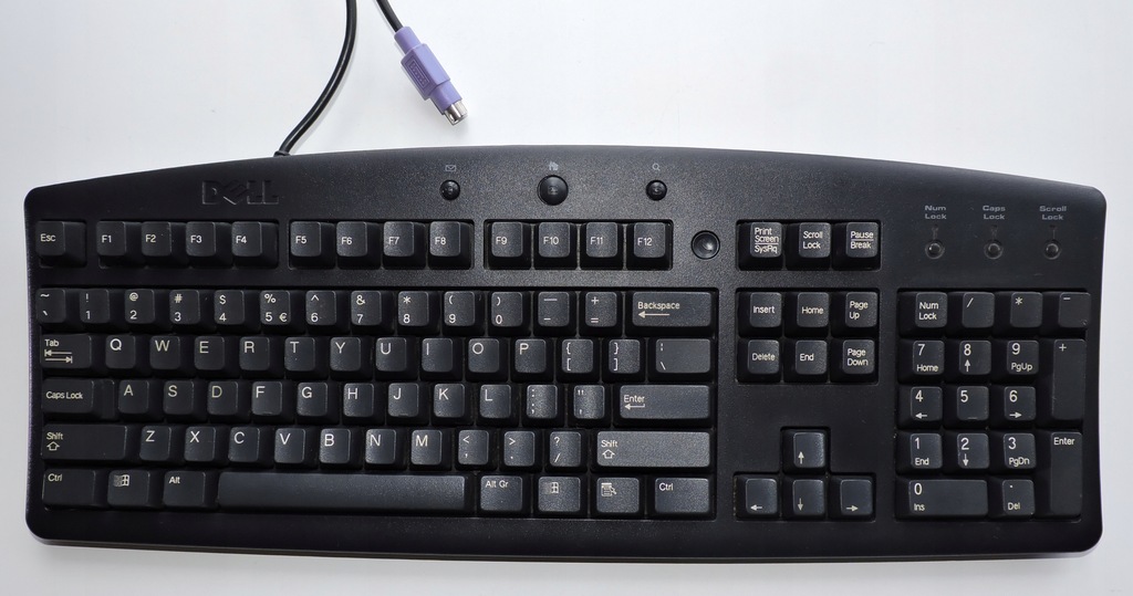 KLAWIATURA DELL SK-8100 PS2 QWERTY Keyboard - 9201921179 - oficjalne ...