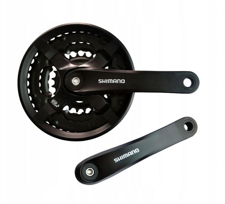 Korby rowerowe na kwadrat Shimano FC-TY501 175 mm - 13240397406 - oficjalne archiwum Allegro