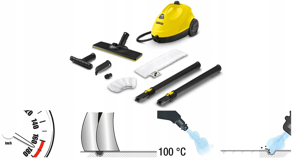 Купить ПАРОМОЕЧНАЯ ШВАБА KARCHER SC2 ЧИСТОТА XL: отзывы, фото и ...