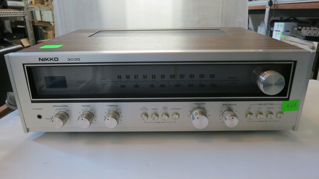 Amplituner NIKKO 3035 VINTAGE drewno - 16217789917 - oficjalne archiwum ...