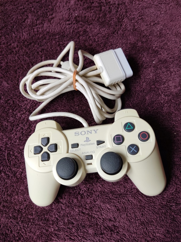 Oryginalny pad do PlayStation 2 - Ceramic White - 12689988139 ...