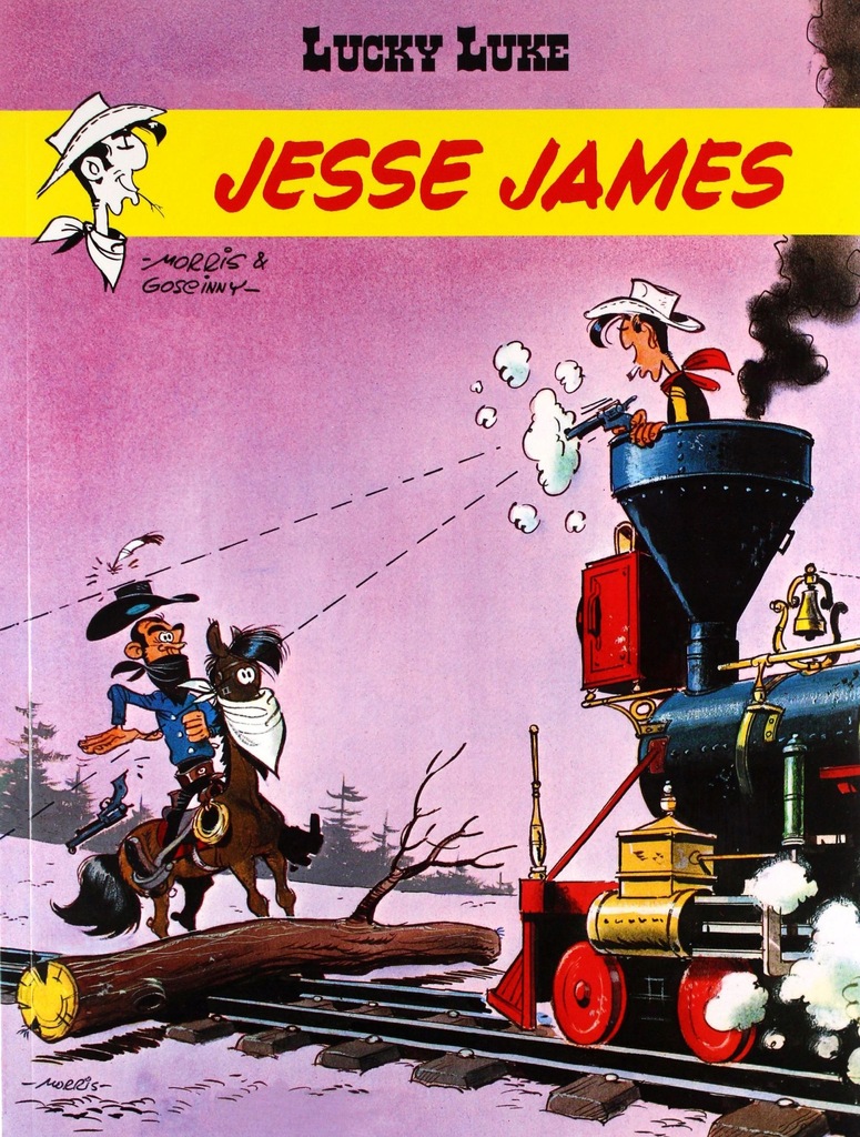 JESSE JAMES, LUCKY LUKE - Rene Goscinny [KOMIKS] - 12716610044 ...