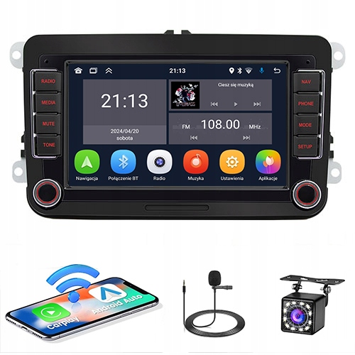RADIO 2 DIN ANDROID 13 VW GOLF V VI 6 VW PASSAT B6 B7 PASSAT TIGUAN TOURAN - 17298481848 ...