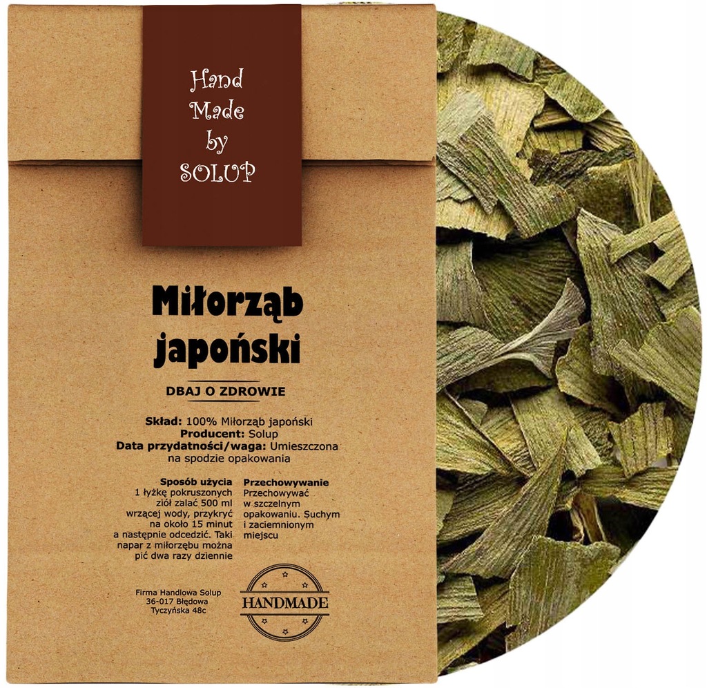 Miłorząb liść Ginkgo Biloba ZIOŁA 50g - Ziele - 12345429950 - oficjalne ...