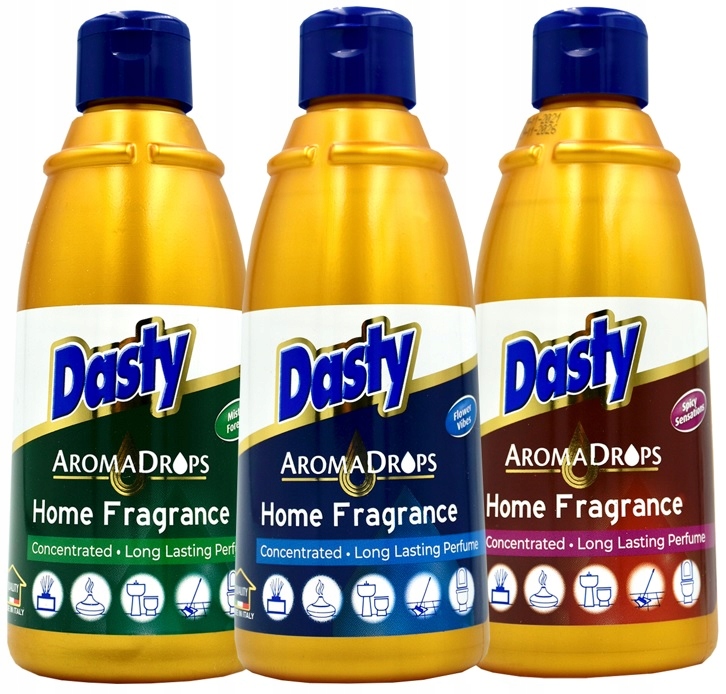 Dasty Aroma Drops 3*250ml Długotrwałe Perfumy IT - 12520423568 - oficjalne archiwum Allegro