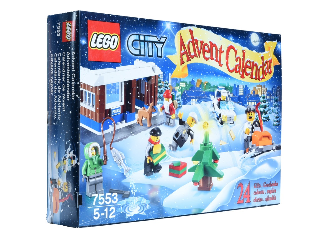 LEGO City 7553 Kalendarz Adwentowy MISB 2011 - 14438659452 - oficjalne archiwum Allegro
