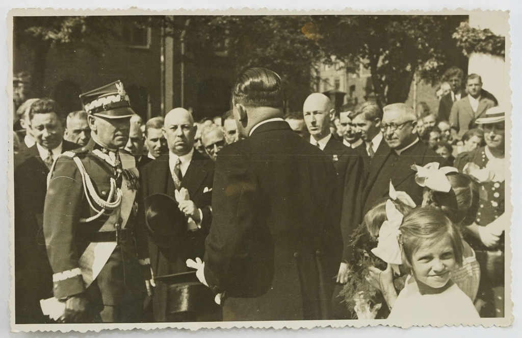 Toruń Ratusz Generał Roman Abraham Władze Torunia - 12128087845 ...