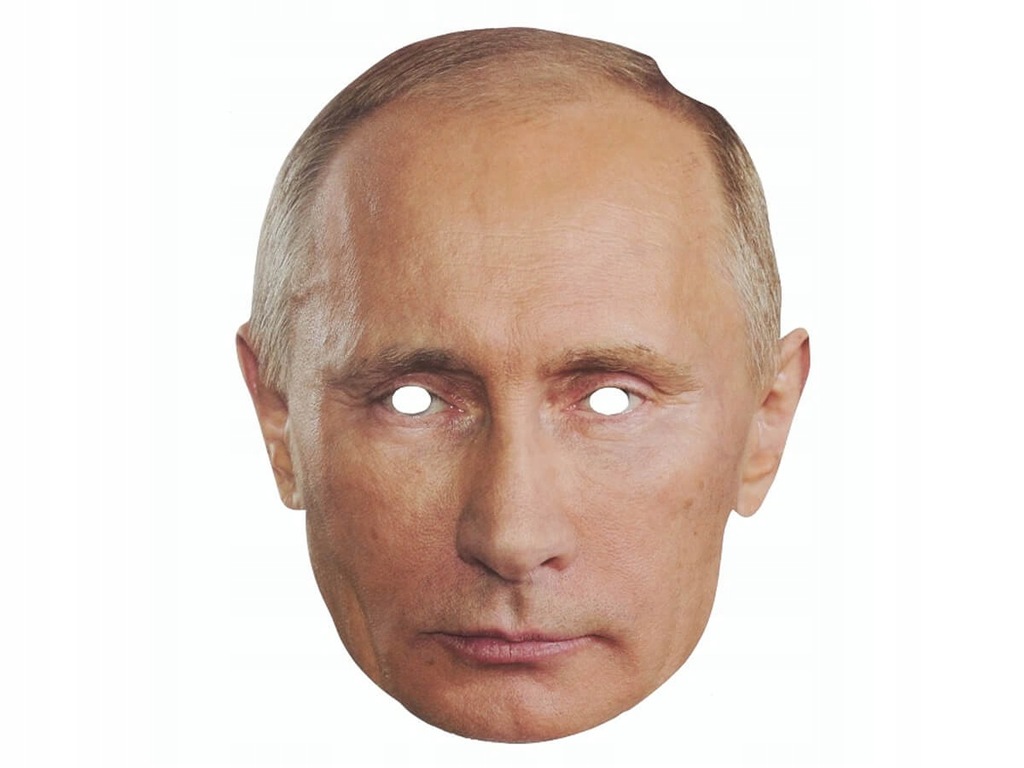 Maska polityczna Vladimir Putin Prezydent Rosja - 10748272809 ...
