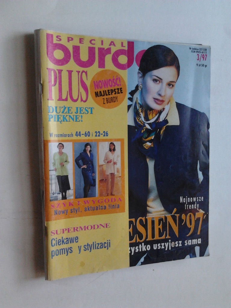 BURDA SPECIAL plus duze jest piekne 3/97 - 8828048488 - oficjalne archiwum Allegro