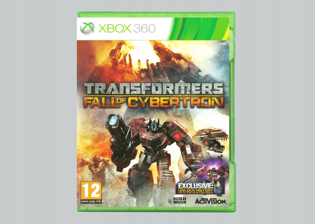 Купить ИГРА «ТРАНСФОРМЕРЫ: ПАДЕНИЕ КИБЕРТРОНА» НА XBOX 360: отзывы ...