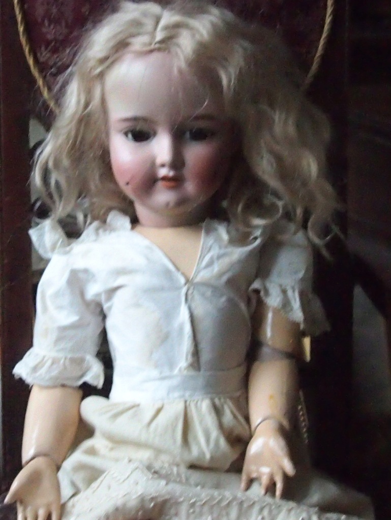 Stara lalka - wys.67cm - 17055110220 - oficjalne archiwum Allegro