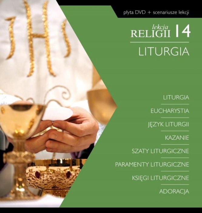 Lekcja religii 14. Liturgia, DVD + scenariusz - 11951823249 - oficjalne archiwum Allegro