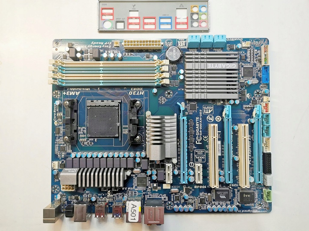 Gigabyte GA-990XA-UD3 USB3 FX AMD AM3+ SPRAWNA - 12664680049 ...