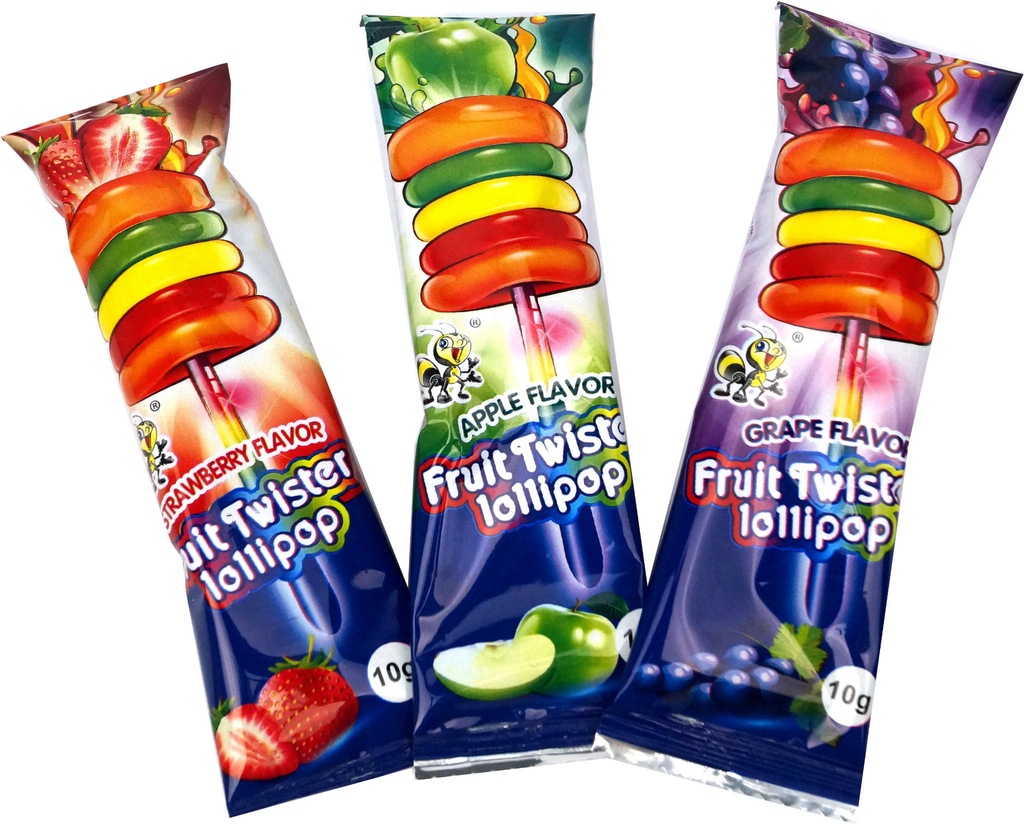 Hamburger Fruit Twister Lollipop Lizak 1szt - 12058689554 - oficjalne ...
