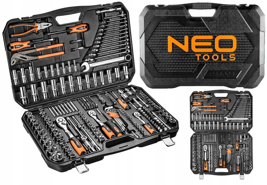 Zestaw kluczy nasadowych NEO Tools 08-681 233 el. - 11094670800 - oficjalne archiwum Allegro