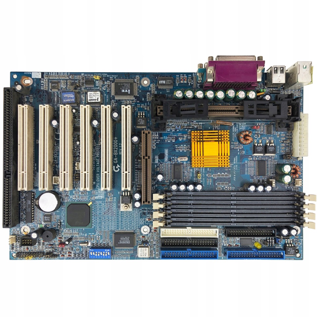 1X ISA GIGABYTE GA-BX2000+ REV 1.2 100% OK *yU - 10793563397 ...