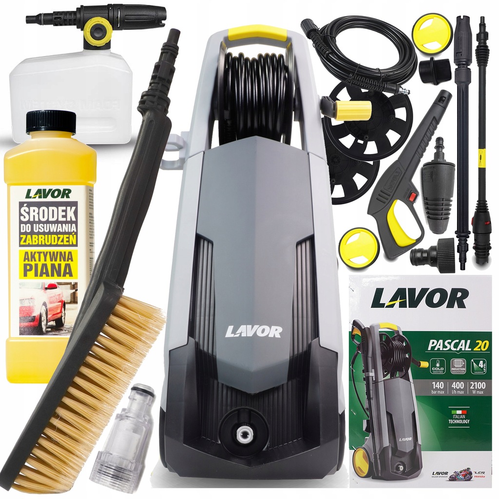 MYJKA CIŚNIENIOWA LAVOR INDUKCJA 2800W ZESTAW XXL - 13348392970 - oficjalne archiwum Allegro