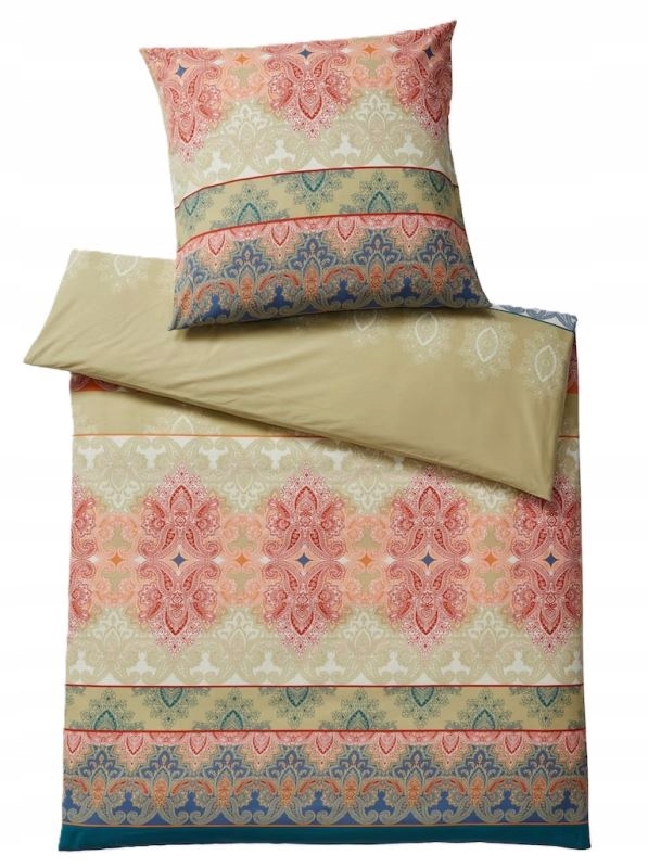 HEINE HOME KOMPLET POŚCIELI 80X80 135X200 WZÓR - 15413196896 - oficjalne archiwum Allegro