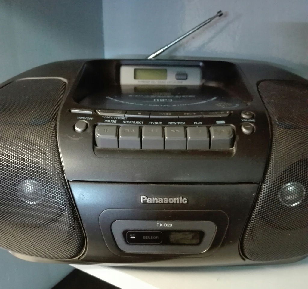 RADIOODTWARZACZ PANASONIC RX-D29 - 12200215747 - oficjalne archiwum Allegro