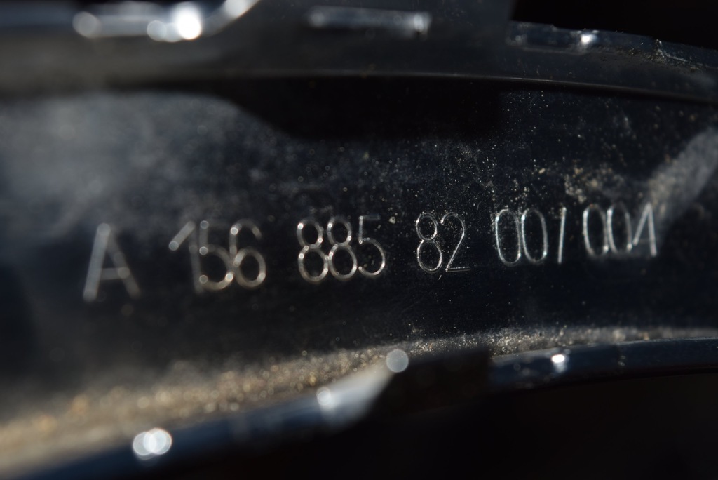 MERCEDES W156 A1568858200 GLA NAKŁADKA ZDERZAKA - 7269707269 ...