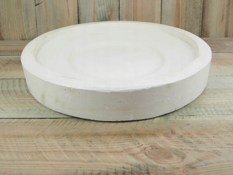 FORMA gipsowa do gliny duża patera XL okrągła - 12259483106 - oficjalne archiwum Allegro