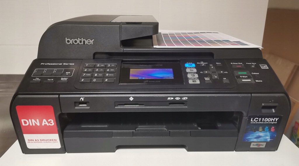 Brother MFC-5895CW z WIFI LAN A3 A4 tusze - 12920232668 - oficjalne ...
