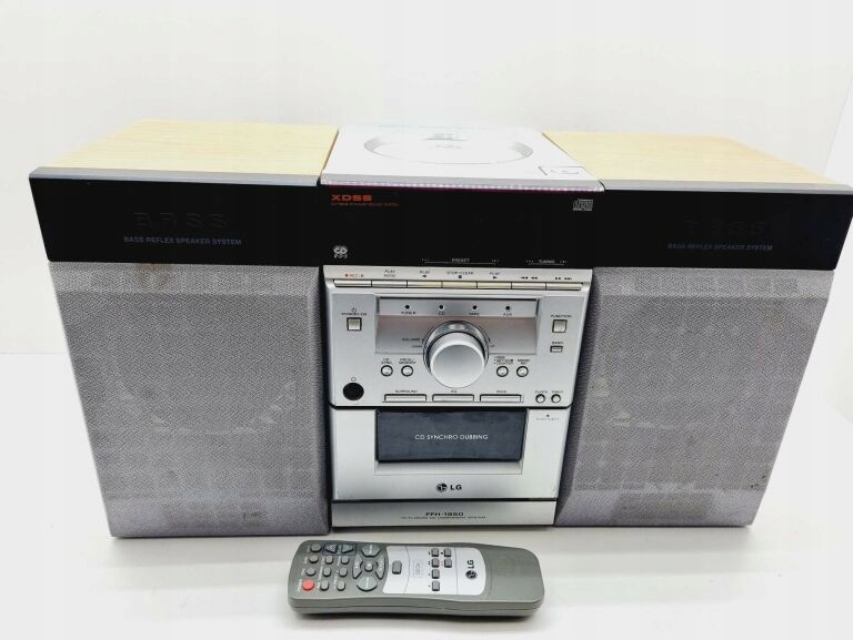 WIEŻA LG FFH-1950 2 KOLUMNY PILOT ZESTAW - 10716760251 - oficjalne archiwum Allegro