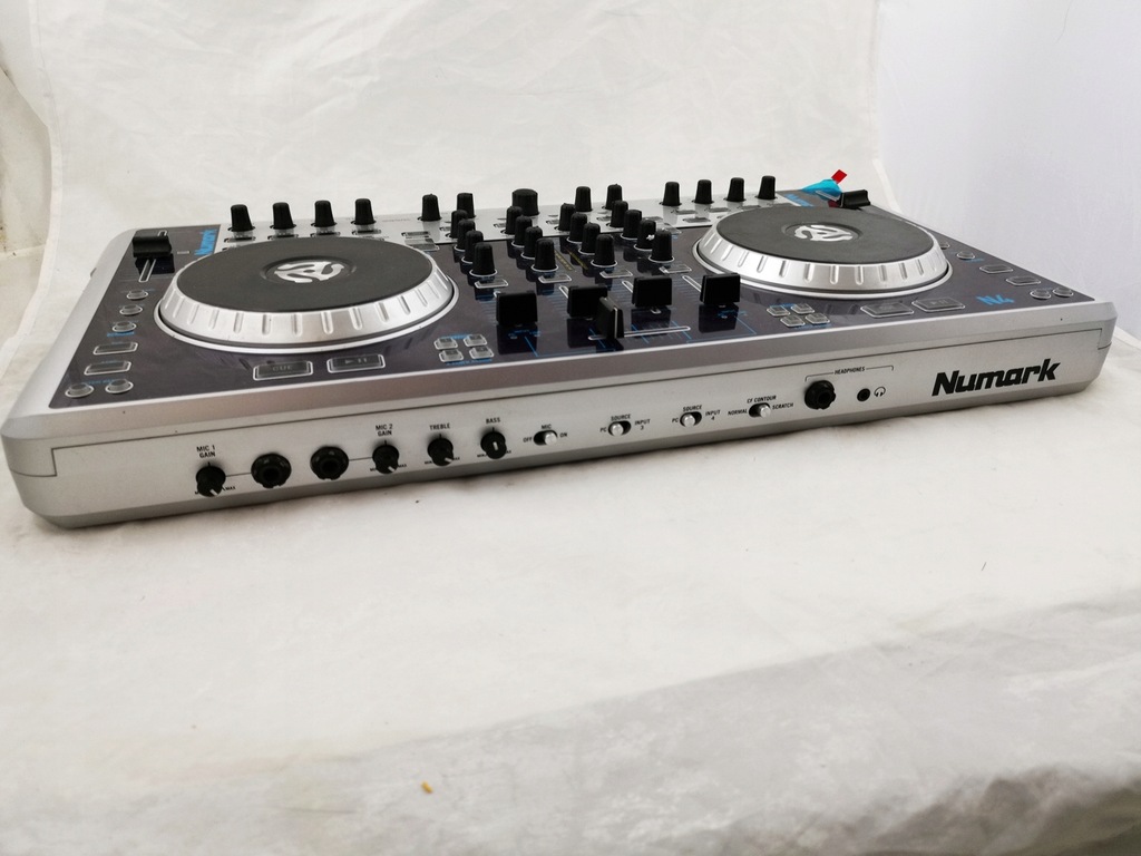 Kontroler DJ NUMARK N4 USB Konsola Mikser Mixer - 9462290257 ...