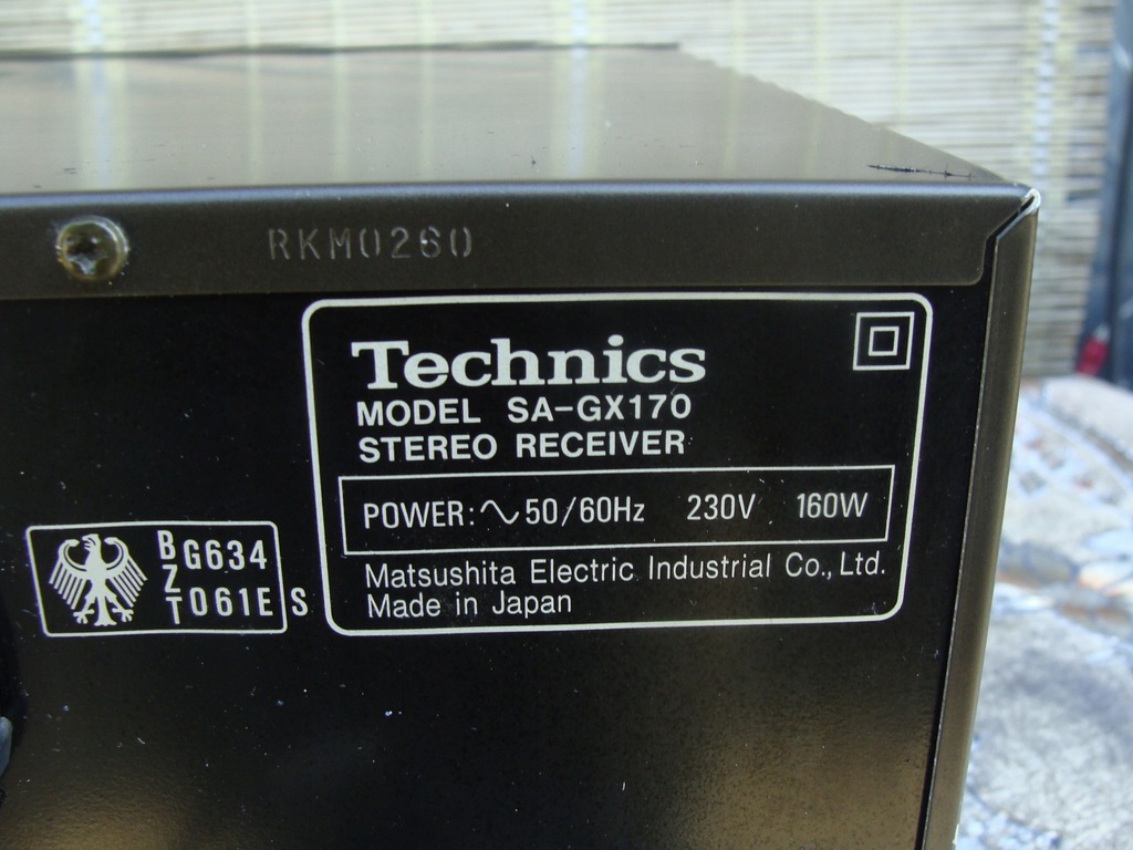 AMPLITUNER TECHNICS MODEL. SA-GX170 - 12348482763 - oficjalne archiwum Allegro