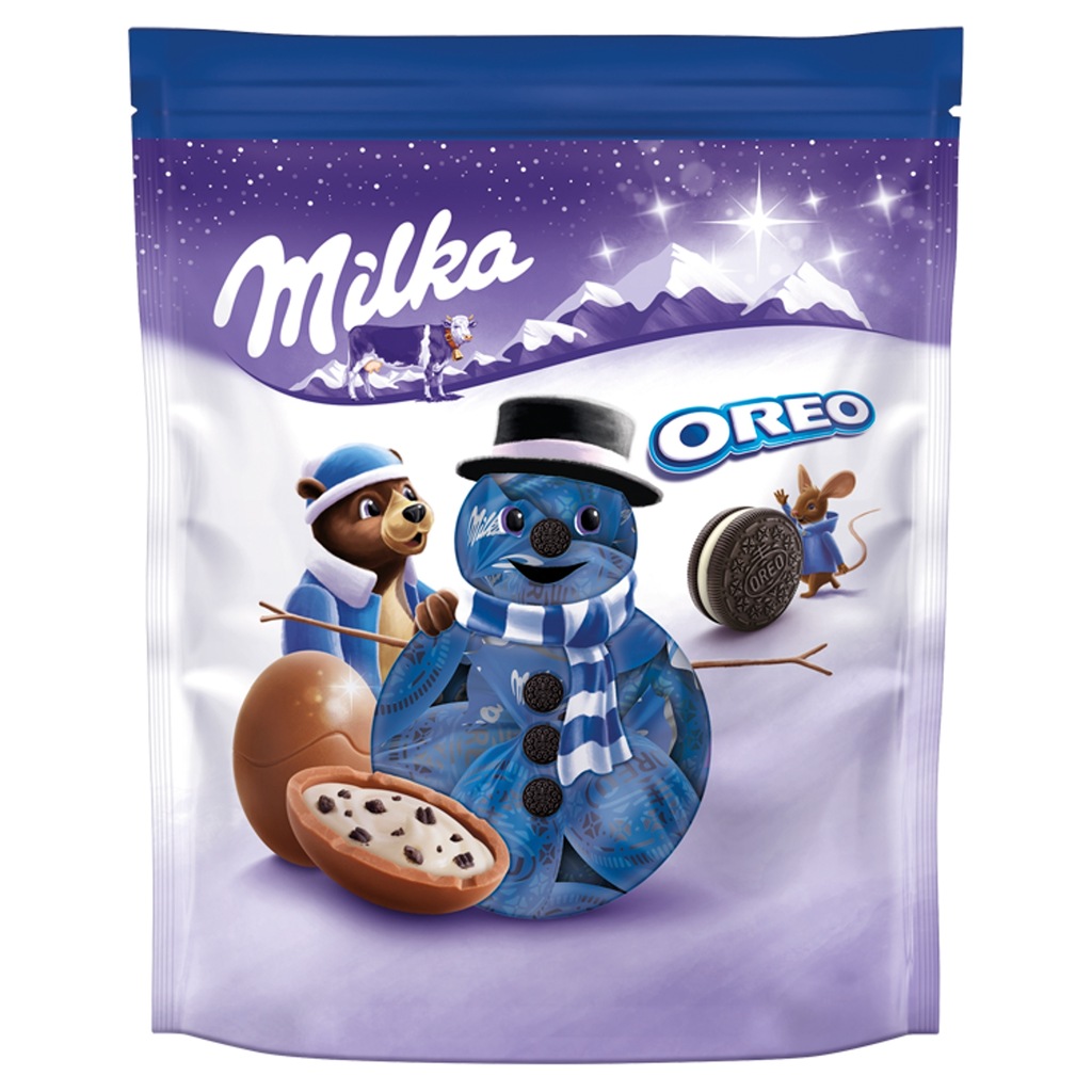 CUKIERKI MILKA OREO ROUNDS 86g MONDELEZ BN Świąteczne Kuleczki ...
