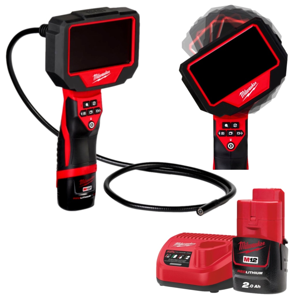 MILWAUKEE M12 360IC12-201C 360 KAMERA INSPEKCYJNA - 13373614812 - oficjalne archiwum Allegro