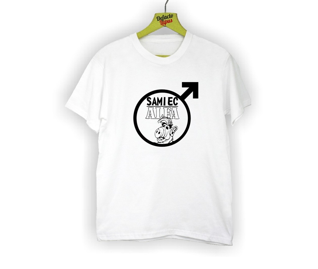koszulka z nadrukiem samiec alfa narzeczony wzory - 7680083078 ...