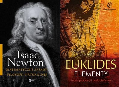 Matematyczne zasady Newton + Euklides Elementy - 10923944209 ...