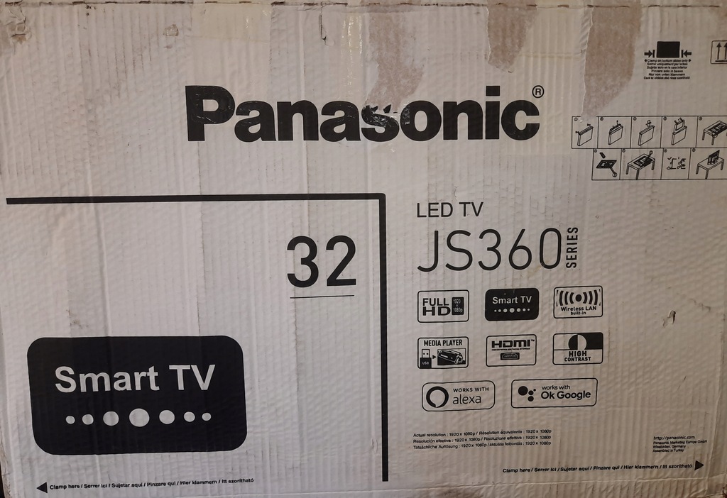 Panasonic TX-32JS360B 32" Full HD Smart (1M) - 14237098851 - oficjalne ...