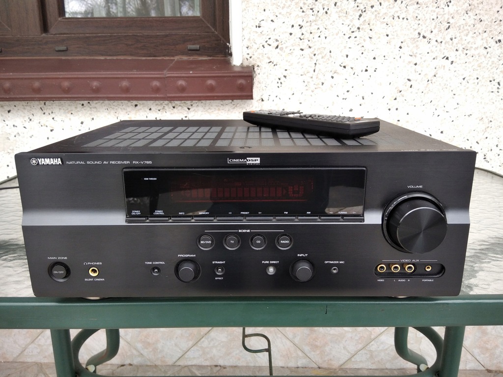 Yamaha RX-V765 z pilotem - 10538958467 - oficjalne archiwum Allegro