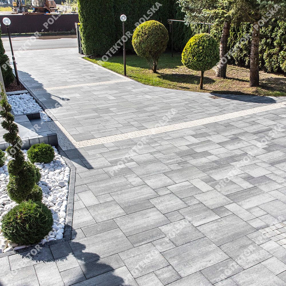 Romalit kostka betonowa BRUK-BET brukowa taras - 13360315732 - oficjalne archiwum Allegro