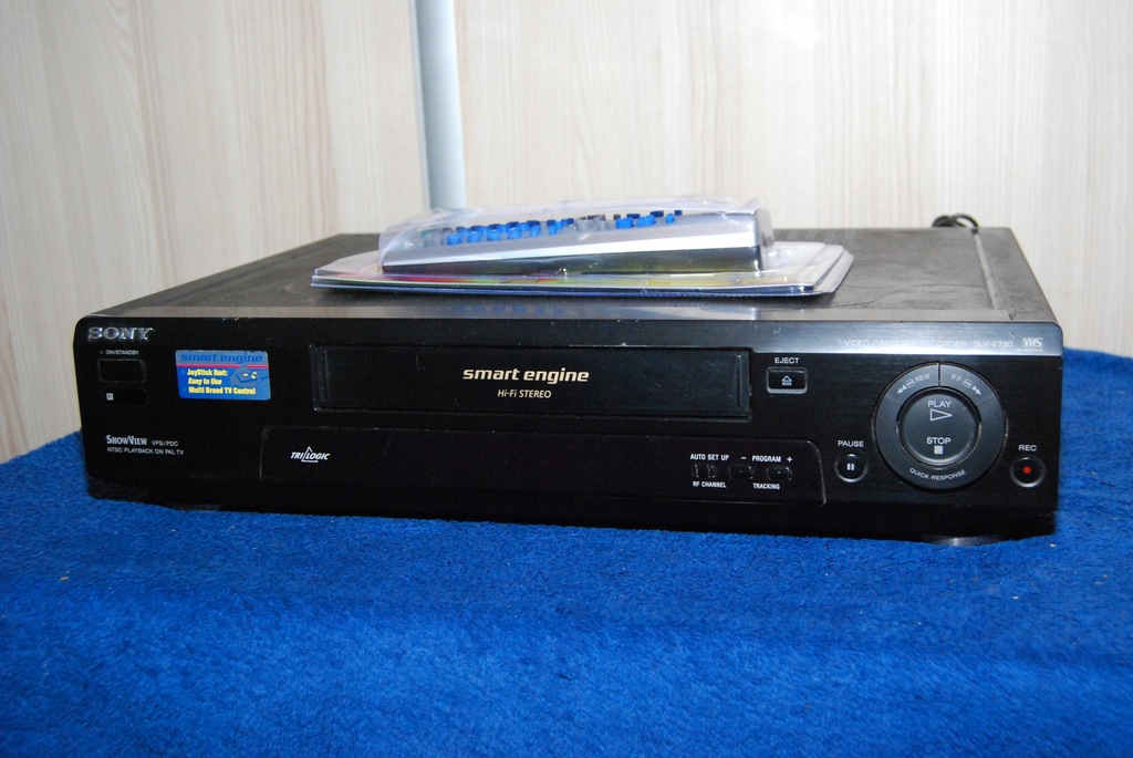 Magnetowid VHS Sony SLV-E7306 głowic Stereo HiFi - 15040935258 - oficjalne archiwum Allegro