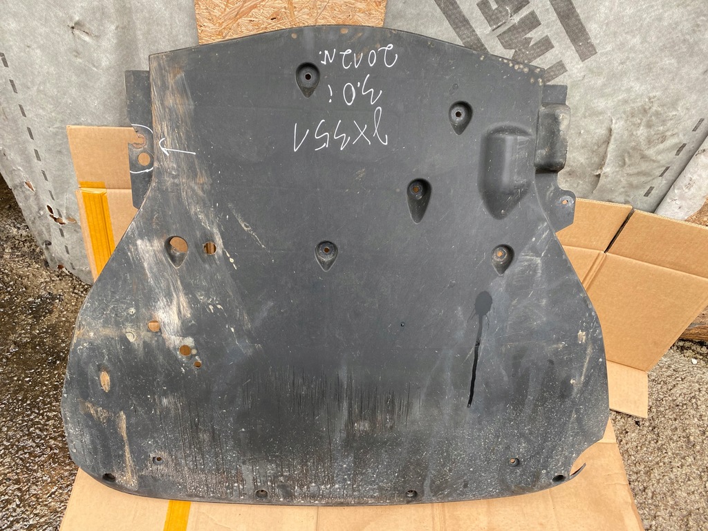 OSLONA DOLNA SILNIKA PODWOZIA JAGUAR XJ X351 3.0I - 9860802688 ...