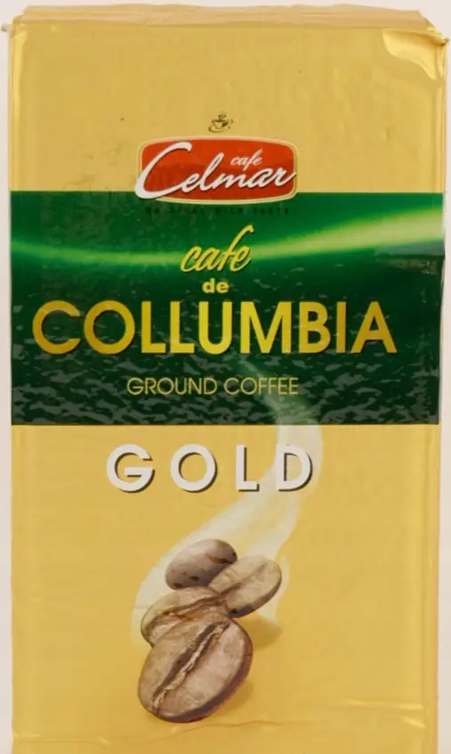 Celmar kawa mielona 500g Collumbia Gold - 13503029615 - oficjalne archiwum Allegro