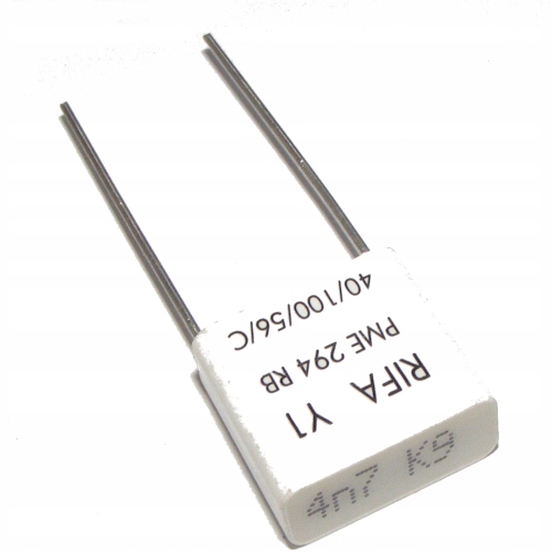 Kondensator papierowy 4n7 250Vac RIFA PME294RB - 8331458473 - oficjalne ...