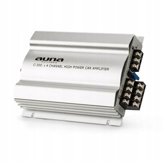 Wzmacniacz samochodowy 4-kanałowy Auna C300.4 - 11717430538 - oficjalne archiwum Allegro