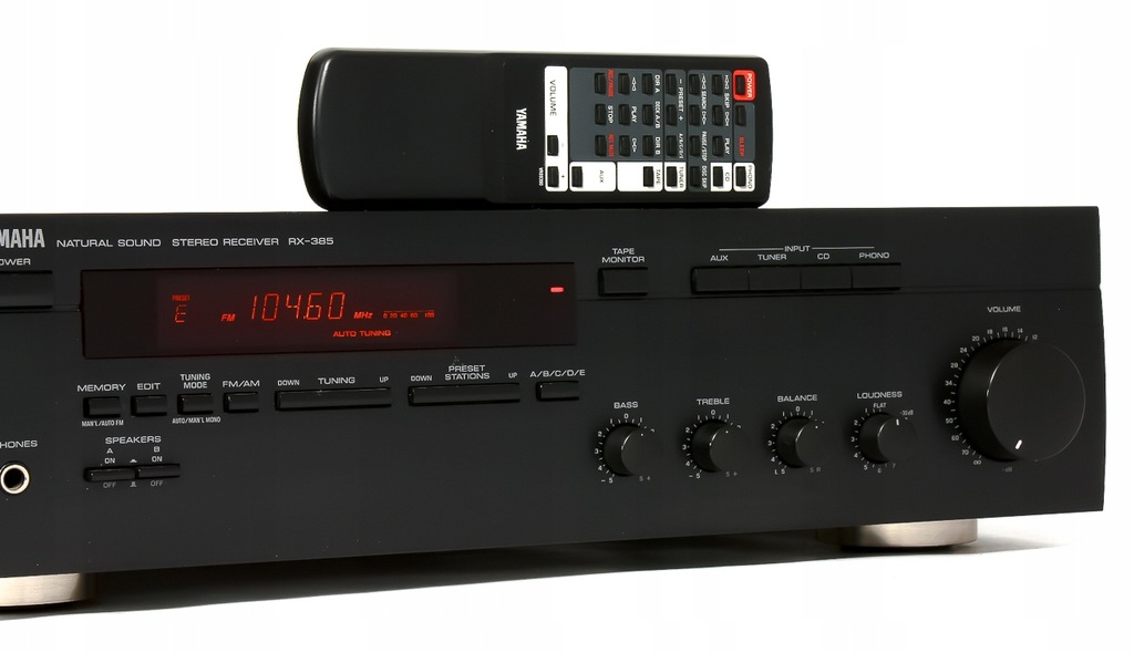 YAMAHA RX-385 SOLIDNY AMPLITUNER STEREO RDS PILOT - 13283009327 ...