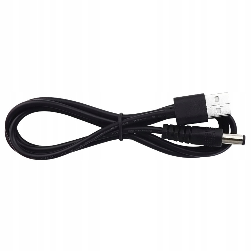Kabel 5V USB zasilający wtyczka DC 2.1x5.5mm [1m] - 11765021014 ...