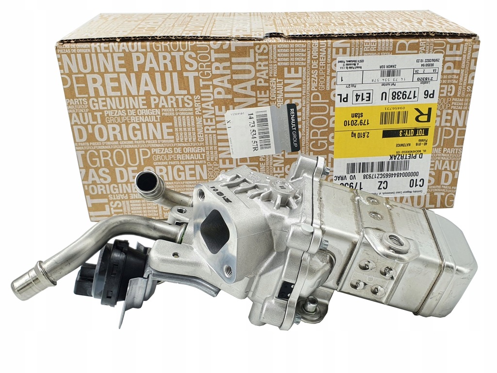 CHŁODNICA EGR RENAULT MASTER III 2.3 dCi BiTurbo - 12370594938 ...