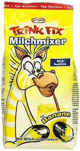 KRUGER TRINK FIX proszek do mleka bananowy shake - 10573871327 ...