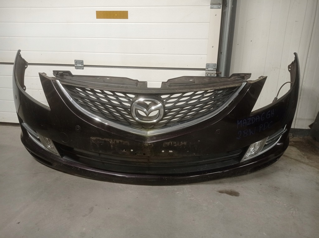MAZDA 6 GH ZDERZAK PRZÓD PDC 28W KOMPLETNY 08-10 - 16966278546 ...